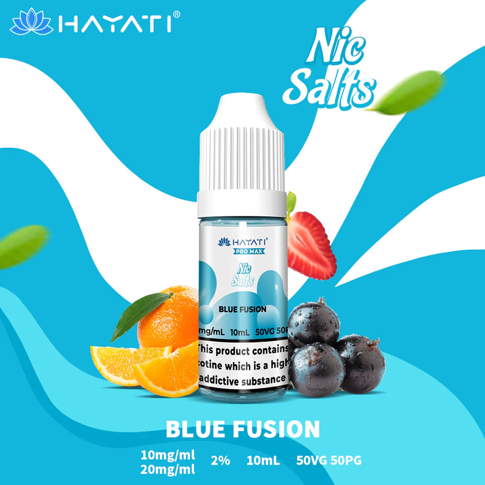 Buy Hayati Pro Max Nic Salts 20mg/ml - Full Box of 10 | Best Price UK ...