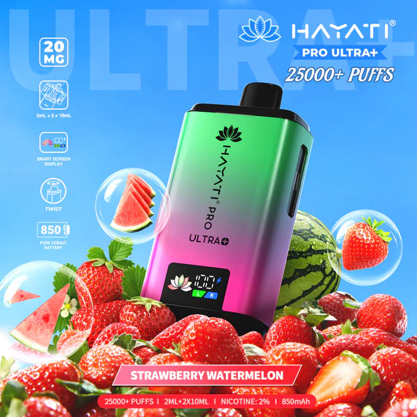Hayati Pro Ultra Plus 25K Puff Kit [Box of 5] – Astro Vapes