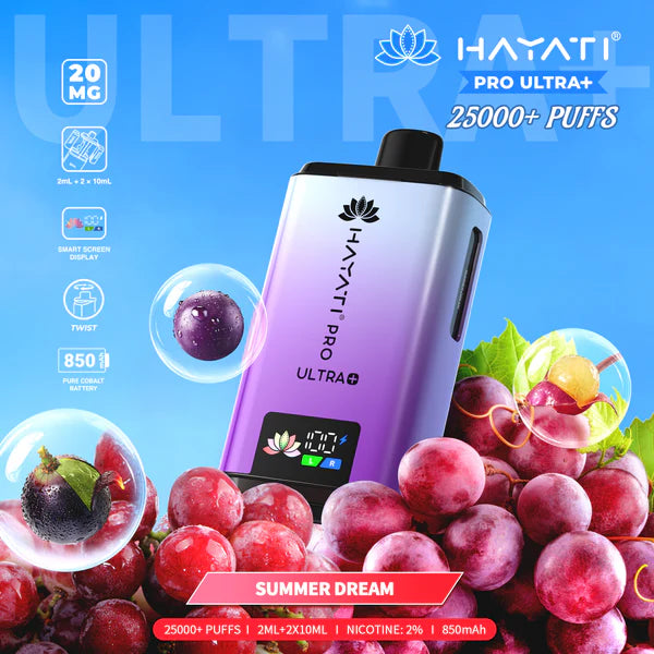 Hayati Pro Ultra Plus 25K Puff Kit [Box of 5] – Astro Vapes